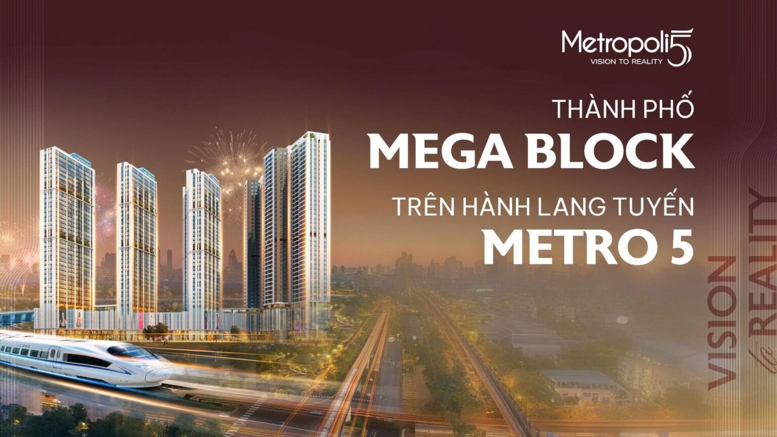 Metropoli5 Nam An Khánh ra mắt đón sóng Metro số 5 khởi công